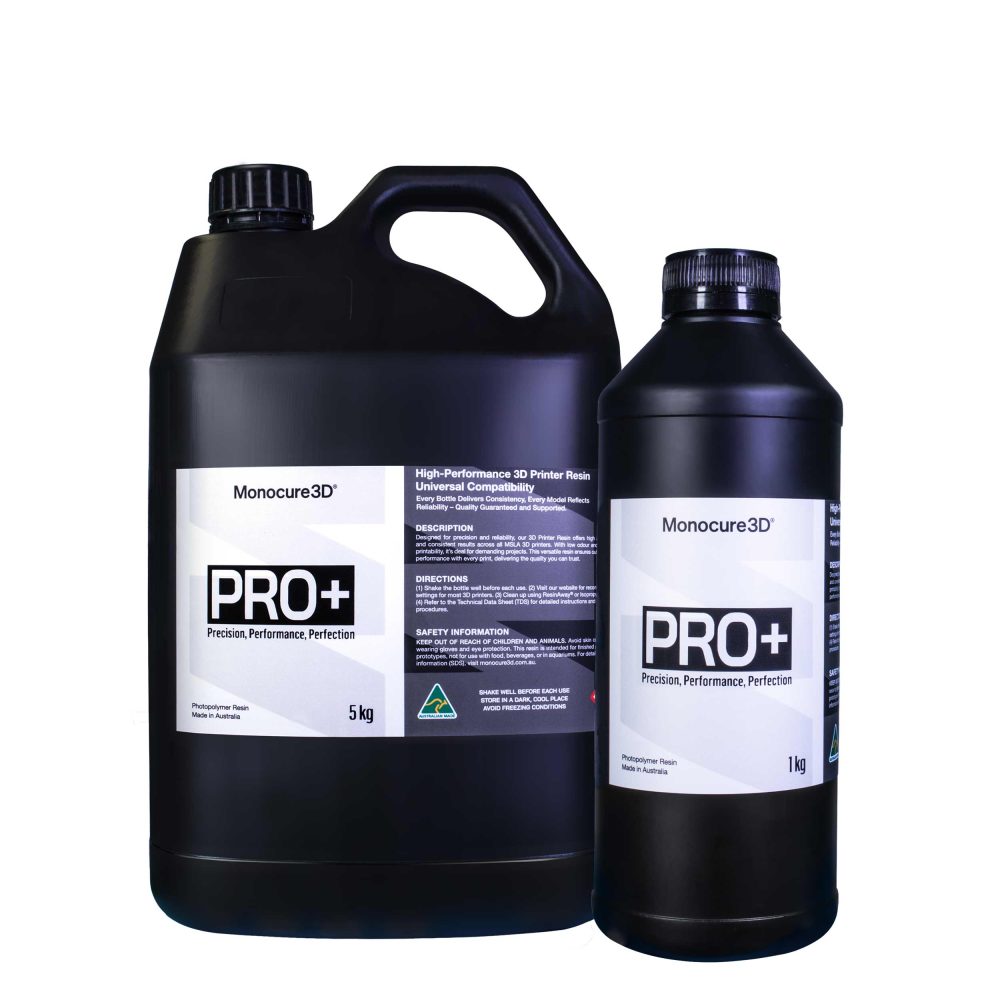 Pro+ Resin - Professional Grade 3D Printing Resin | Monocure3D