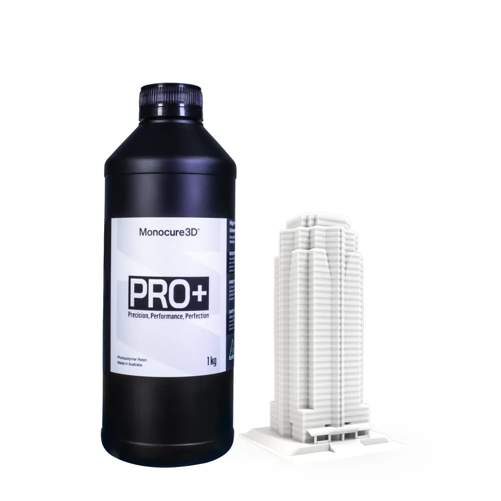 PRO+ Resin Matte White – Perfect for 3D Architectural Models